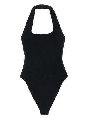 Hunza G Sandy One-piece Swimsuit - Black