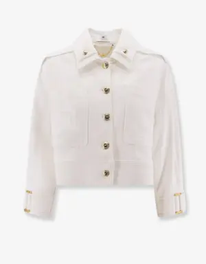 Elisabetta Franchi Button Detailed Jackets For Women