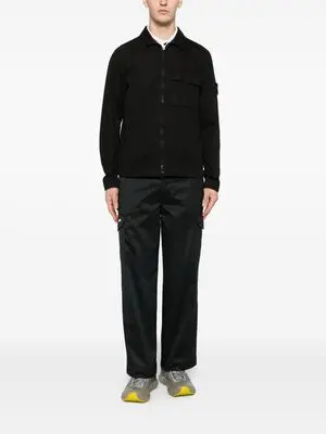 Stone Island Cotton Shirt - Black