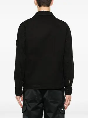 Stone Island Cotton Shirt - Black