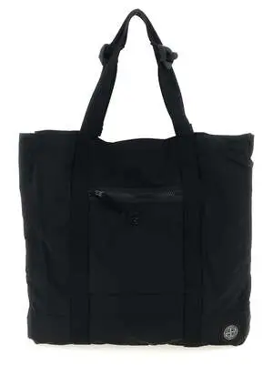 Stone Island Shopping Bag - Black