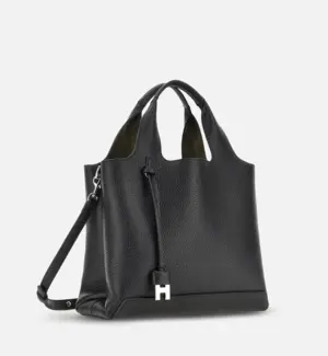 Hogan Hammered Leather Tote