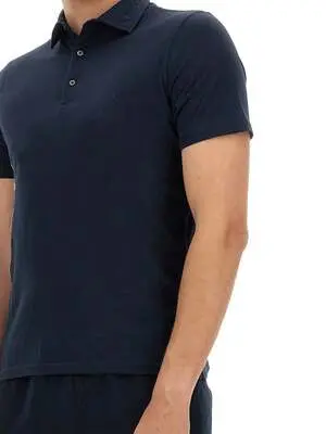 Aspesi Cotton Polo - Blue