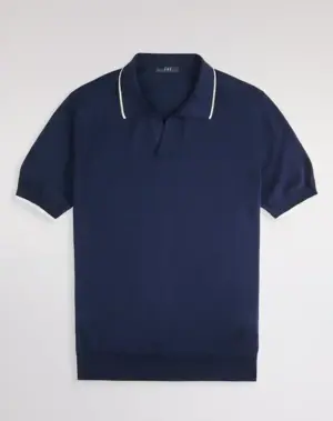 FAY Knitted Polo Shirt