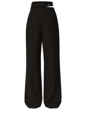 Chloé Wool Tailored Trousers