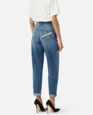 Elisabetta Franchi Balloon Leg Jeans
