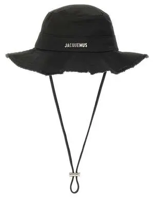 Jacquemus Artichaut' Bucket Hat - Black