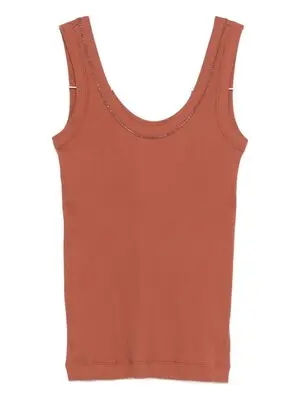Brunello Cucinelli Cotton Tank Top