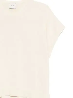 ALYSI Cotton T-shirt - White