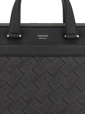 FERRAGAMO Monogrammed Handheld Bag
