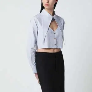 Vivienne Westwood Pointed Collar Shirts For Women