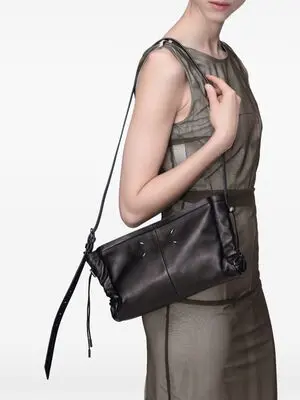 MAISON MARGIELA Baguette Leather Shoulder Bag
