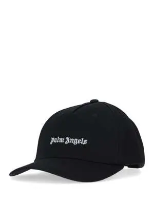Palm Angels Classic Logo Cap - Black Off White