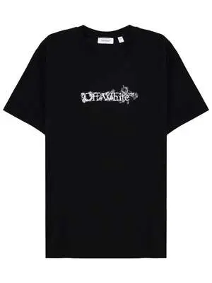 Off White T Shirt With Logo