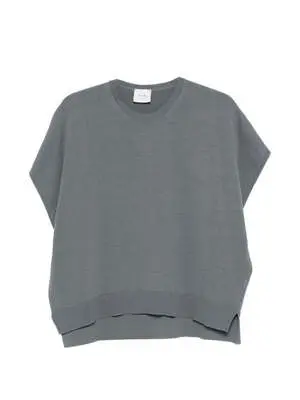 ALYSI Cotton T-shirt - Grey