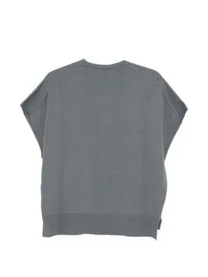 ALYSI Cotton T-shirt - Grey