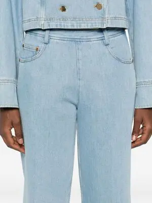 FORTE_FORTE High-waisted Denim Jeans
