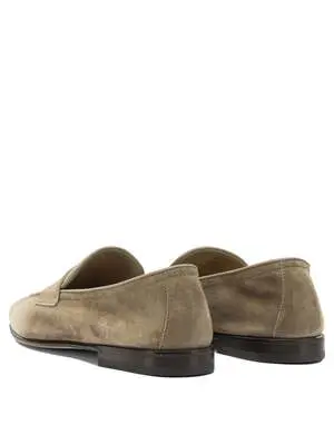 Brunello Cucinelli Suede Loafers