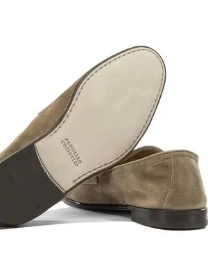 Brunello Cucinelli Suede Loafers