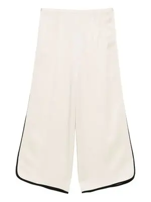 FORTE_FORTE Cropped Pants - White