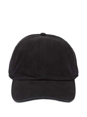 MAISON MARGIELA Cotton Baseball Cap - Black