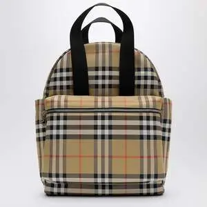 Burberry Check Motif Diaper Backpack
