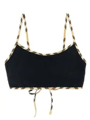 Burberry Starla Bikini Top - Black