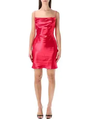Balmain Satin Mini Dress
