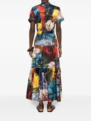 Alice + Olivia Printed Midi Dress - Multicolour
