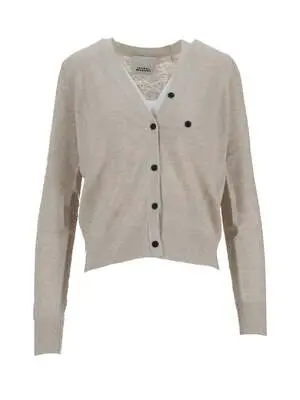 Isabel Marant Étoile Carline Cardigan - Ecru