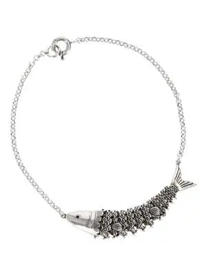 Isabel Marant Short Necklace Ras Du Cou - Silver