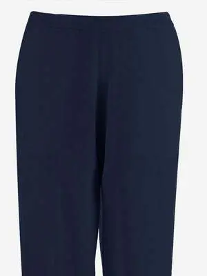 ALLUDE Wool And Cashmere Pants - Blue