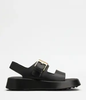 TOD'S Leather Buckled Sandals