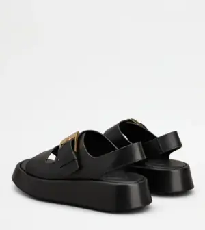 TOD'S Leather Buckled Sandals