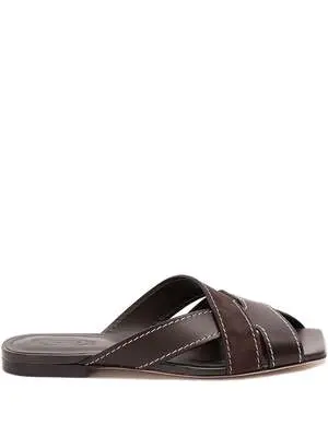 Tod's Contrast Stitching Sandals For Women