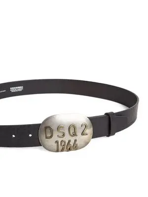 Dsquared2 Plaque Belt - Nero+mix Galvaniche