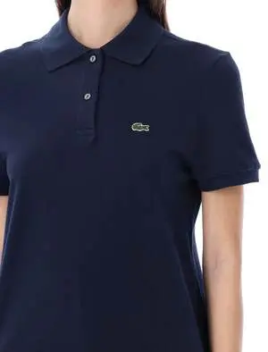Lacoste Cotton Polo Shirt - Marine Blue