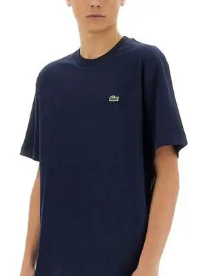 Lacoste Cotton T Shirt - Blue