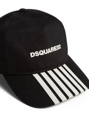 Dsquared2 Baseball Cap - Nero+bianco