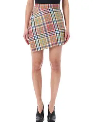 VIVIENNE WESTWOOD Plaid Mini Skirt