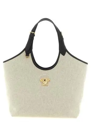 Versace La Medusa Shopping Bag - Beige