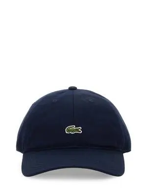 Lacoste Baseball Cap With Logo - Blue
