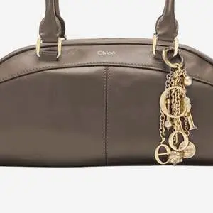 Chloé Leather Bowling Bag