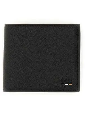 BOSS Bi Fold Wallet - Black