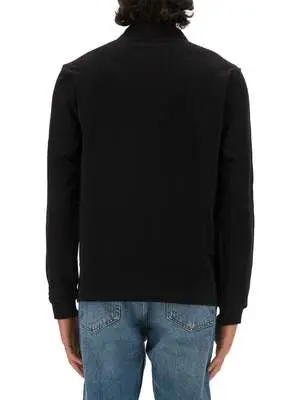 Lacoste Polo With Logo - Black