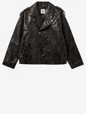 THE GARMENT Lambskin Biker Jacket