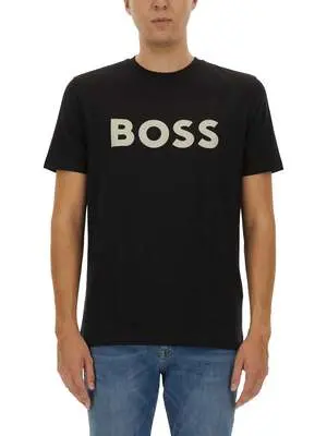 BOSS Thinking 1' T Shirt - Black