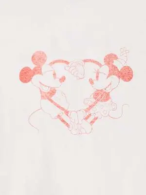 RE/DONE Disney Heart Hands T-shirt