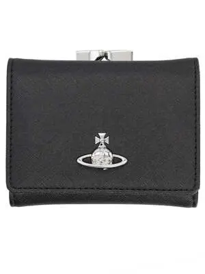 VIVIENNE WESTWOOD Small Frame Portfolio - Black