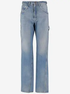 Maison Margiela Button Detailed Jeans For Women